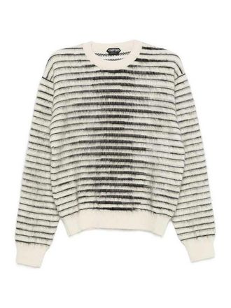 Tom Ford Pull Col Rond - Noir
