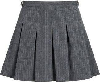 Dunst Mini jupe pliss&eacute;e &agrave; rayures