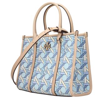 Tory Burch Fabric Tote Bag - Blue