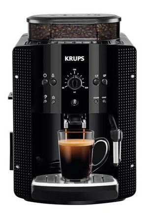 Krups Krups Kaffeevollautomat - kompakter Espressovollautomat f&uuml;r ganze Bohnen, Kaffeemaschine mit Dampfd&uuml;se f&uuml;r Milchschaum, einfache Bedienung, geeignet f