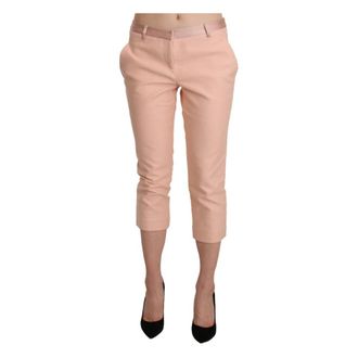 Ermanno Scervino Skinny Capri Hose - - Trousers - Damen - Rosa - S