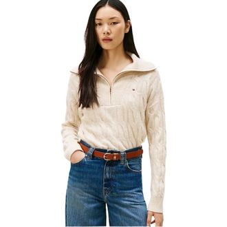 Tommy Hilfiger Strickware - - Knitwear - Damen - Beige - M