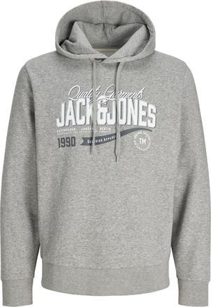 Jack & Jones Jjelogo Sweat Hood 2 Col Aw26 Sn