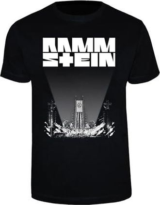Rammstein T-Shirt Buehne, XXL, Produit Officiel du Groupe