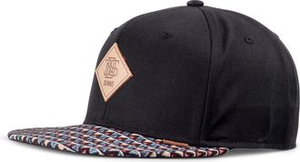 Djinns Colour Triangle (Rev. Black) - 6 Panel Snapback Cap Cappy Hut Hat Kappe M&uuml;tze Caps