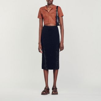 Sandro Midirock mit Strassverzierung