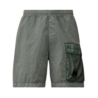 C.P. Company Badeshorts mit Lens-Applikation - - Swimwear - Herren - Blau - XS