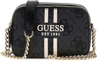 Guess Noelle II Crossbody Camera Bag Coal Logo