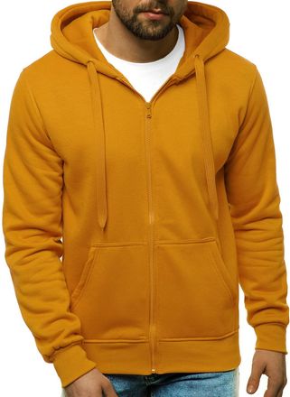 OZONEE Herren Kapuzenpullover Sweatjacke Sweatshirt Farbvarianten Kapuzenjacke Kapuzenpulli mit Rei&szlig;verschluss Langarm Hoodie Sport Style Casual Fitness Trai