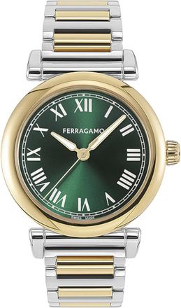 Ferragamo Uhr - Quarz-Analoguhr Ferragamo Allure - Gr. unisize - in Silber - f&uuml;r Damen