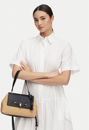 Guess Handtasche Maggie Straw HWWG97 53190 Beige