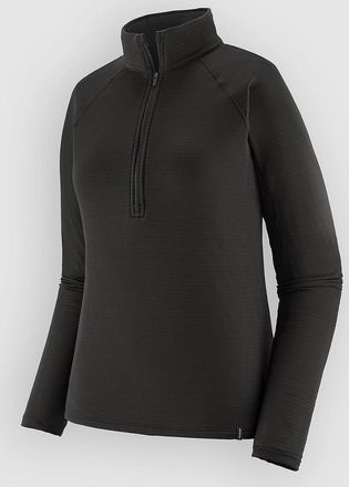 Patagonia Cap Tw Zip Neck Haut technique noir