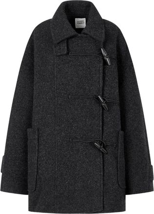 STUDIO TOMBOY manteau à liens de resserage latéraux - Gris