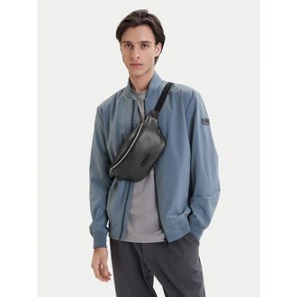 Calvin Klein G&uuml;rteltasche Calvin Klein Emblem Aop Coated Waistbag LV04D3135G Schwarz