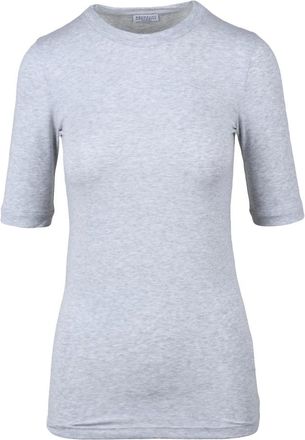 Brunello Cucinelli Femme, Pulls, Gris, Taille: 44 FR Tricots ras du cou