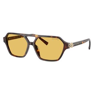 Tiffany & Co. unisex, Accessoires, Brun, Taille: 58 MM Tf4264U Lunettes de soleil