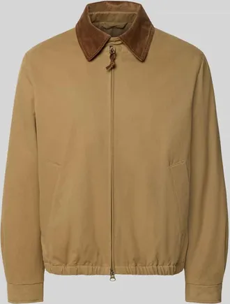GANT Regular Fit Bomberjacke aus reiner Baumwolle Modell HARRINGTON