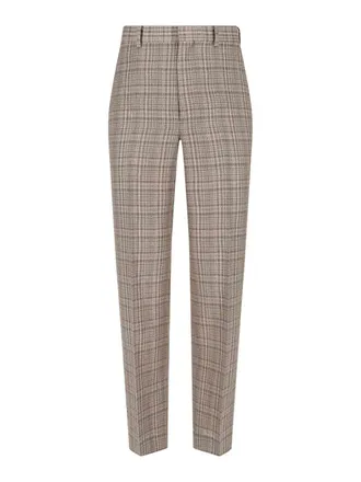 Auralee Pantalons D&eacute;contract&eacute;s - Marron