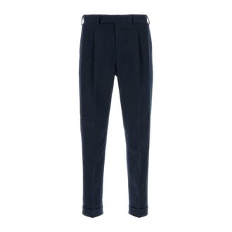 Pantaloni Torino Rebel 1 Pleat - Homme - Pantalons - Bleu - Taille: XL
