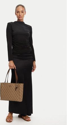 Guess Handtasche Noelle II HWBG96 72250 Braun