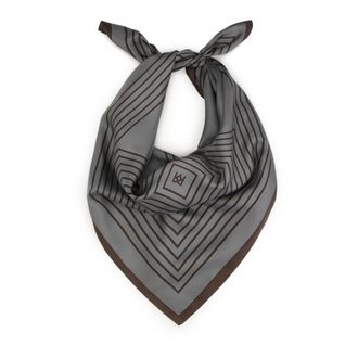 Kazar Grauer Seidenschal - - Accessories - Damen - Grau - ONE SIZE