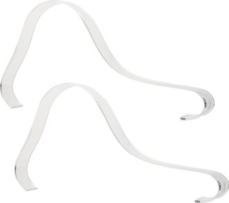 Garneck Acryl Display Ständer Sandalen Stütze Transparent Schuhorganizer Für High Heels Schuhe Aufbewahrung Regal 5 Stück Für Schaufenster Und Laden