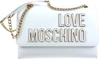 Love Moschino Femme, Sacs, Blanc, Taille: ONE Size Sac bandouli&egrave;re
