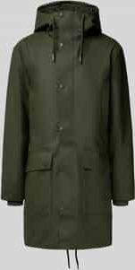 Rains Funktionsjacke mit Kapuze