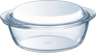Pyrex RUNDER KASSEROLE 1,4 LT, White, one Size