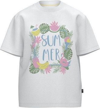 Trigema T-Shirt TRIGEMA T Shirt mit Printmotiv Summer (1-tlg)