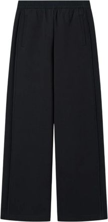 Emporio Armani Femme, Pantalons, Noir, Taille: 42 FR Wide Pantalons