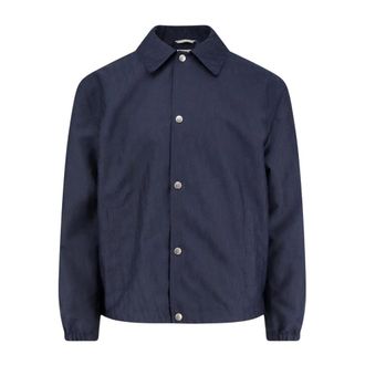Dior Oblique Coach Jacket - - Jackets - Herren - Blau - M