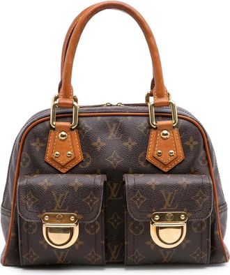 Louis Vuitton Crossbody Bags - Monogram Manhattan PM - Gr. unisize - in Braun - f&uuml;r Damen