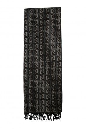 Fendi Schal Schwarz