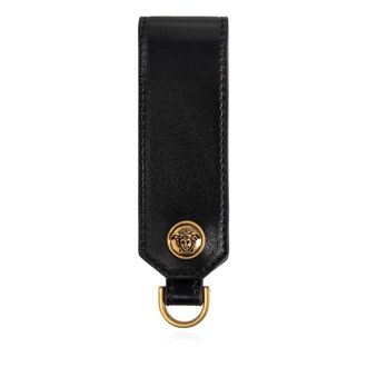 Versace Embl&egrave;me Leder-Schl&uuml;sselanh&auml;nger - - Accessories - Damen - Schwarzk - ONE SIZE