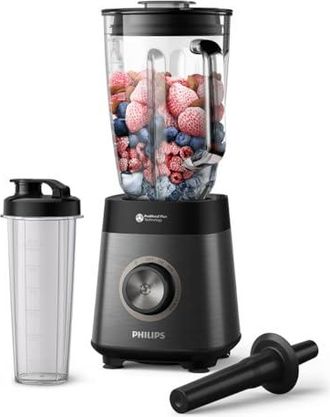 Philips 5000-Serie Standmixer inkl. Blend-and-go-Beh&auml;lter - 1200 W. 2L maximales Fassungsverm&ouml;gen. ProBlend Plus-Technologie. Sp&uuml;lmaschinengeeignet. Automatis