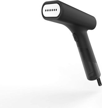 SteamOne SteamOne DTC75B Vertikales Dampfbügeleisen, tragbar, Bügelsohle aus Edelstahl, 1600 W, Tank 75 ml, bereit in 35 Sekunden, Dampfstrahl 25 g/min. Farbe 