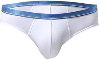 Generic Slip pour homme, couleur unie, respirant et confortable, coupe douce et id&eacute;ale, taille &eacute;lastique, slip d&eacute;contract&eacute; pour le sport et la vie quotidienne