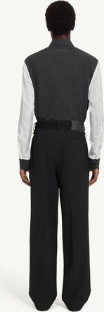 Maison Margiela Wide-Leg Trousers - Black