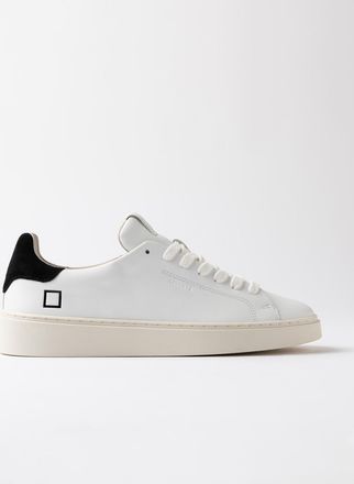 D.A.T.E. levante calf white-black