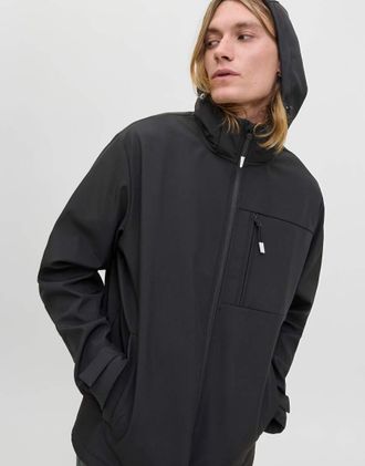 Jack & Jones Veste en softshell - Noir