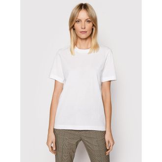 HUGO BOSS T-Shirt Ecosa 50457259 Wei&szlig; Relaxed Fit