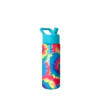 Simple Modern Trinkflasche Kinder mit Strohhalm | Sport Isolierte Edelstahl-Kindertrinkflasche f&uuml;r Kleinkinder Jungen und M&auml;dchen | Summit | 530ml | Tie-Dye