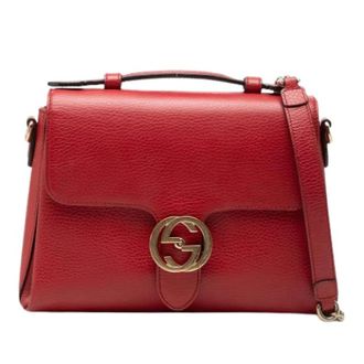 Gucci Pre-owned Satchel - - Pre-owned - Damen - Rot - ONE SIZE
