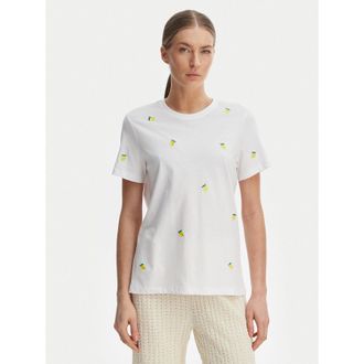 Only T-Shirt Ketty 15288473 Wei&szlig; Regular Fit