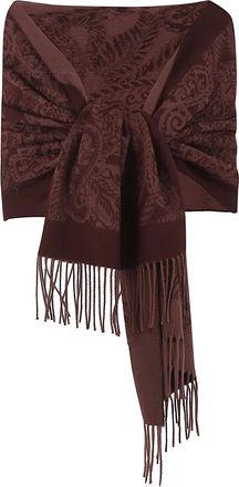 Etro écharpe à imprimé cachemire* - Marron