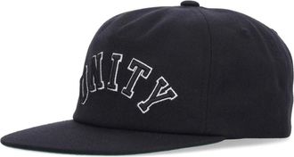 HUF Schwarze Kappe mit Flachem Schirm Unity - - Accessories - Herren - Schwarzk - ONE SIZE