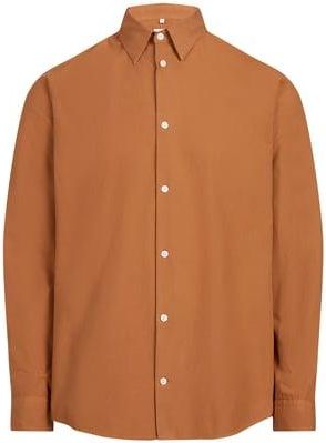 Au Printemps Paris Chemise droite col classique en coton