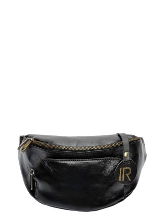 Isabella Rhea Schwarz Rindsledertasche