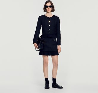 Sandro 2-in-1-Tweedjacke